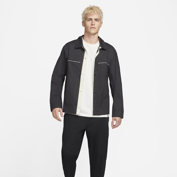 Nike | Shirts | Mens Nike Sportswear Style Essentials Woven Buttonup ...